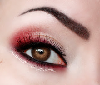 Madam Noire Makeup Studio: Red and black week! :D