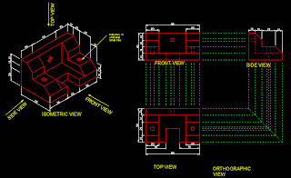 Isographic and Orthographic Autocad View | Adberv