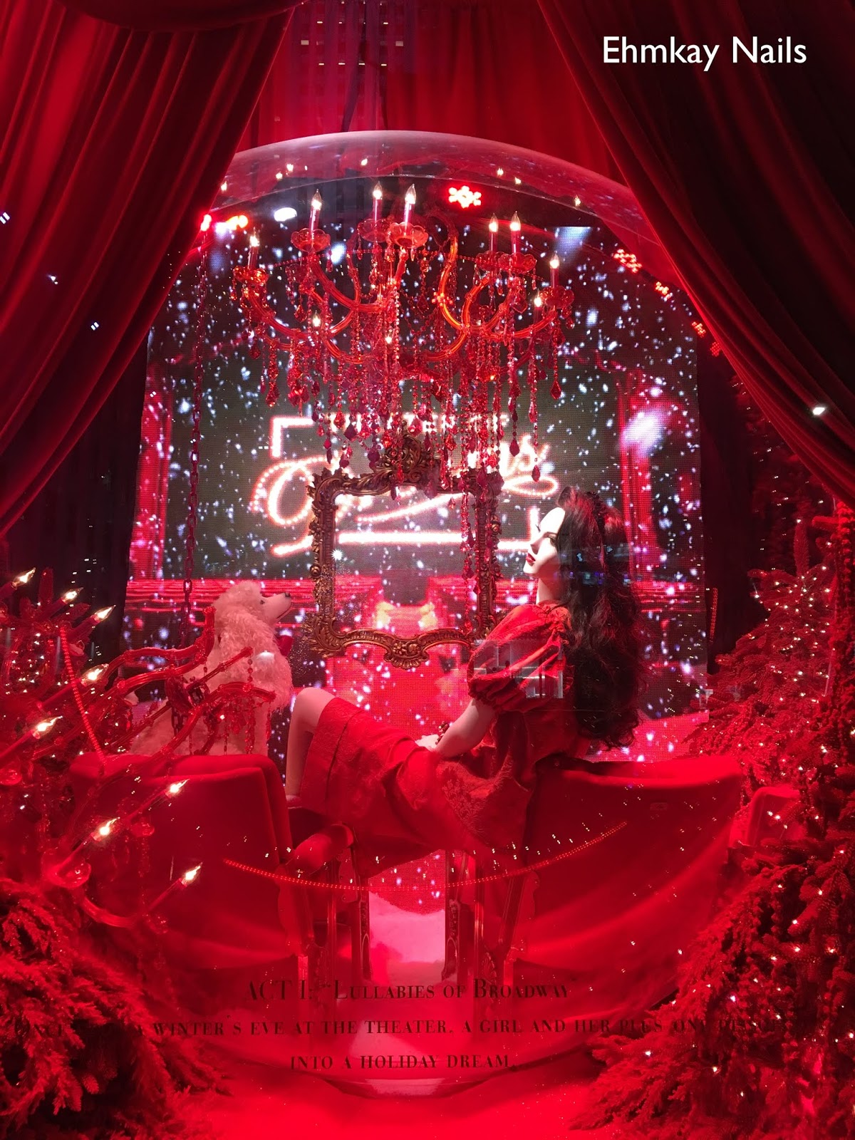 ehmkay nails: Holiday 2018 Window Displays of New York City