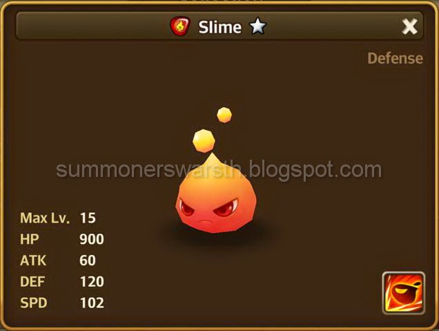 Slime (Fire) | Summoners War