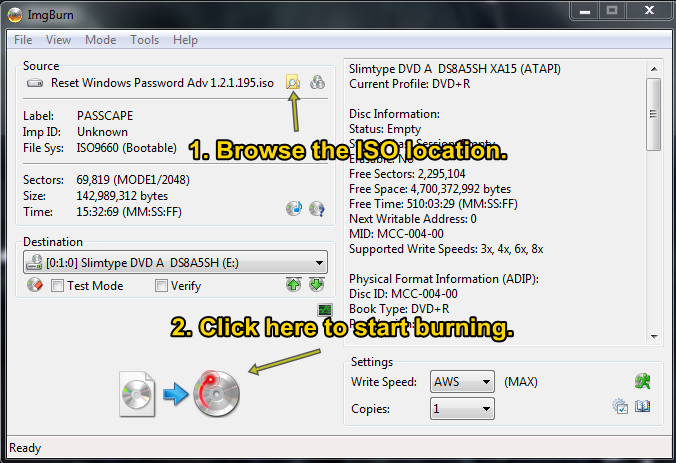 Software hub: How to Reset Windows Password (Passcape RWP)