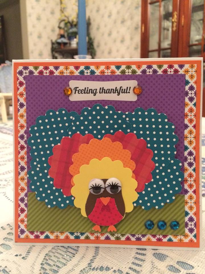 CARDZ TV: CARDZ TV CARD DESIGNERS CHALLENGE #6 "THANKSGIVING"