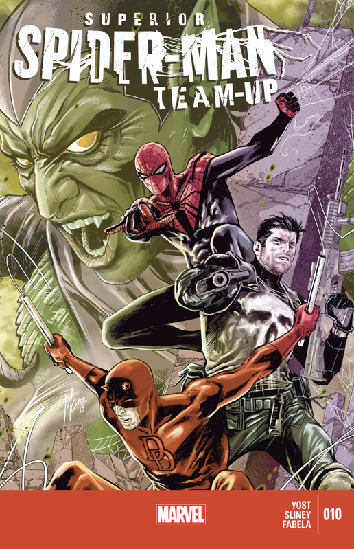 Marvels: Daredevil 36, Punisher 2, Superior Spider-Man Team-Up 10
