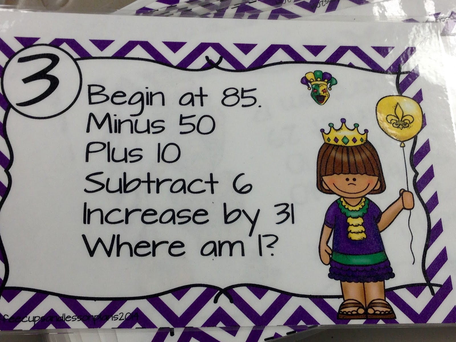 Mardi Gras Celebrations in the Classroom - Coffee Cups and Lesson Plans