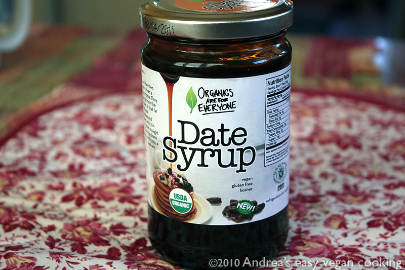 Andrea's Easy Vegan Cooking: Date syrup
