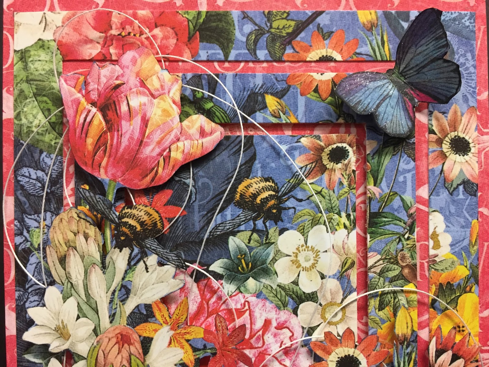 Card Class With Graphic 45's "Flutter" Collection | Aspiring to Creativity