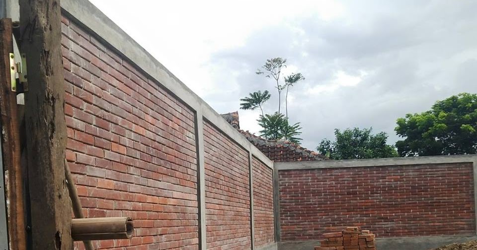 48+ Populer Pagar Tembok Batu Bata Ekspos