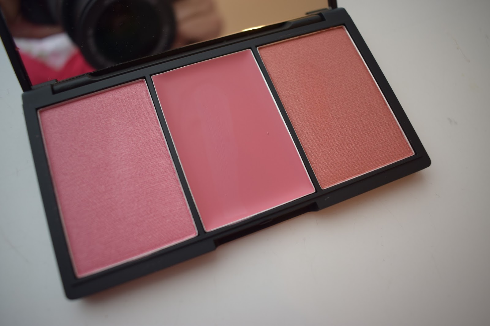 Sleek Blush by 3 Palette in Pink Lemonade Swatches and Mini Review ...