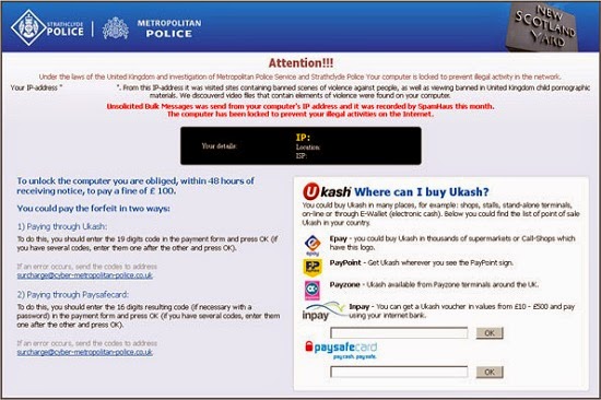 Retirer Strathclyde Police Ukash Virus (Guide de suppression), Comment ...