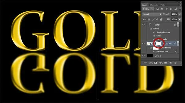 PhotoEffect: Simple Gold Text Effect With Photoshop