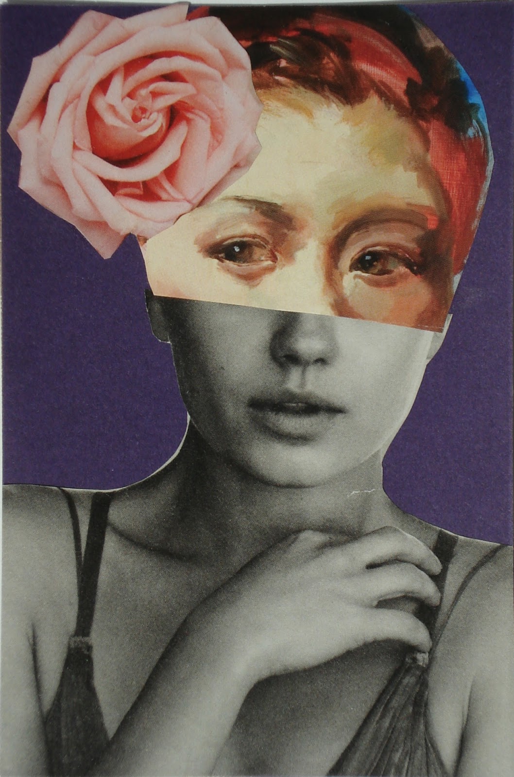 Mail me some art: ALTERED FACES - Part 2