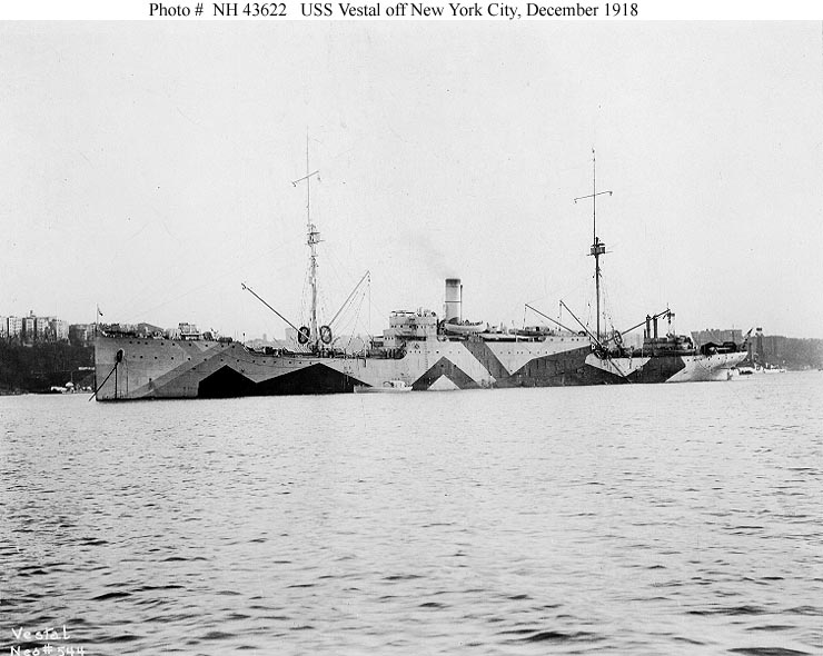 Naval Warfare: USS Vestal (Collier # 1, AR-4)