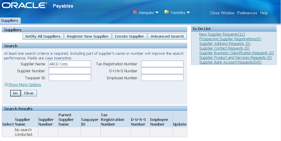 Oracle Application R12: AP – How to provide access of specific supplier ...