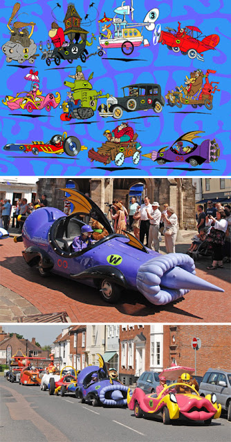 Weird and Funny: Real Cars Inspired by Cartoons