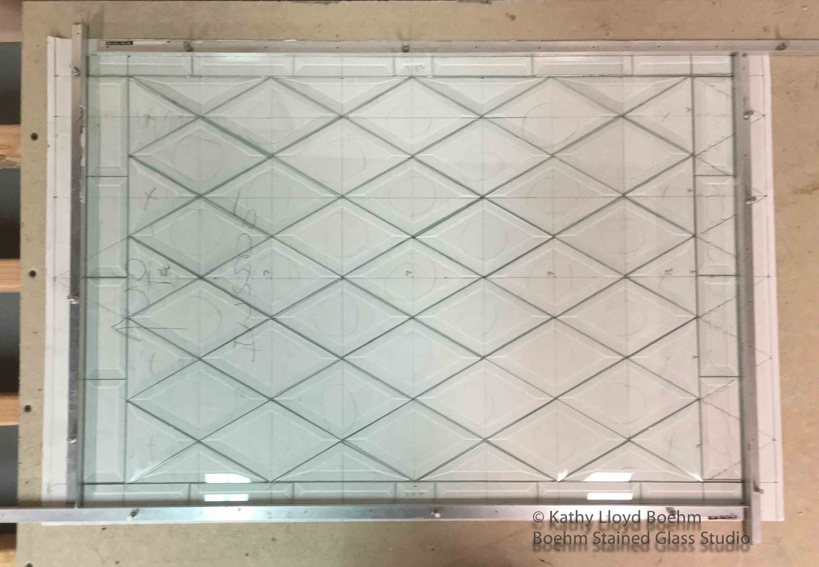 Boehm Stained Glass Blog: Beveled Stained Glass Window