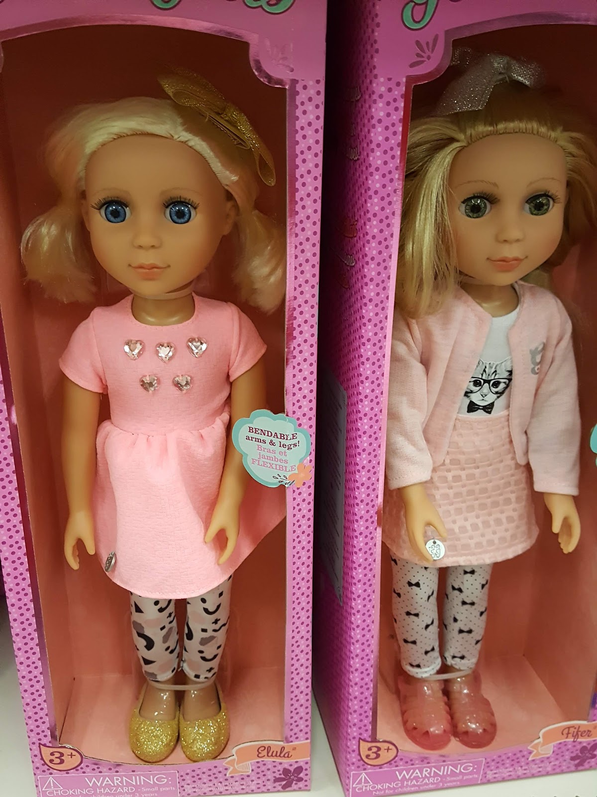 The One Sixth Scale Dollhouse: A visit to Target...Glitter Girls