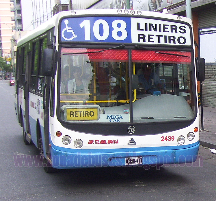Colectibus - Zona de Buses: LINEA 108