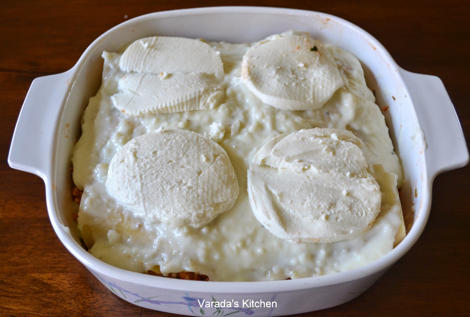 Paneer Pasticho Venezolano (Venezuelan Lasagna)