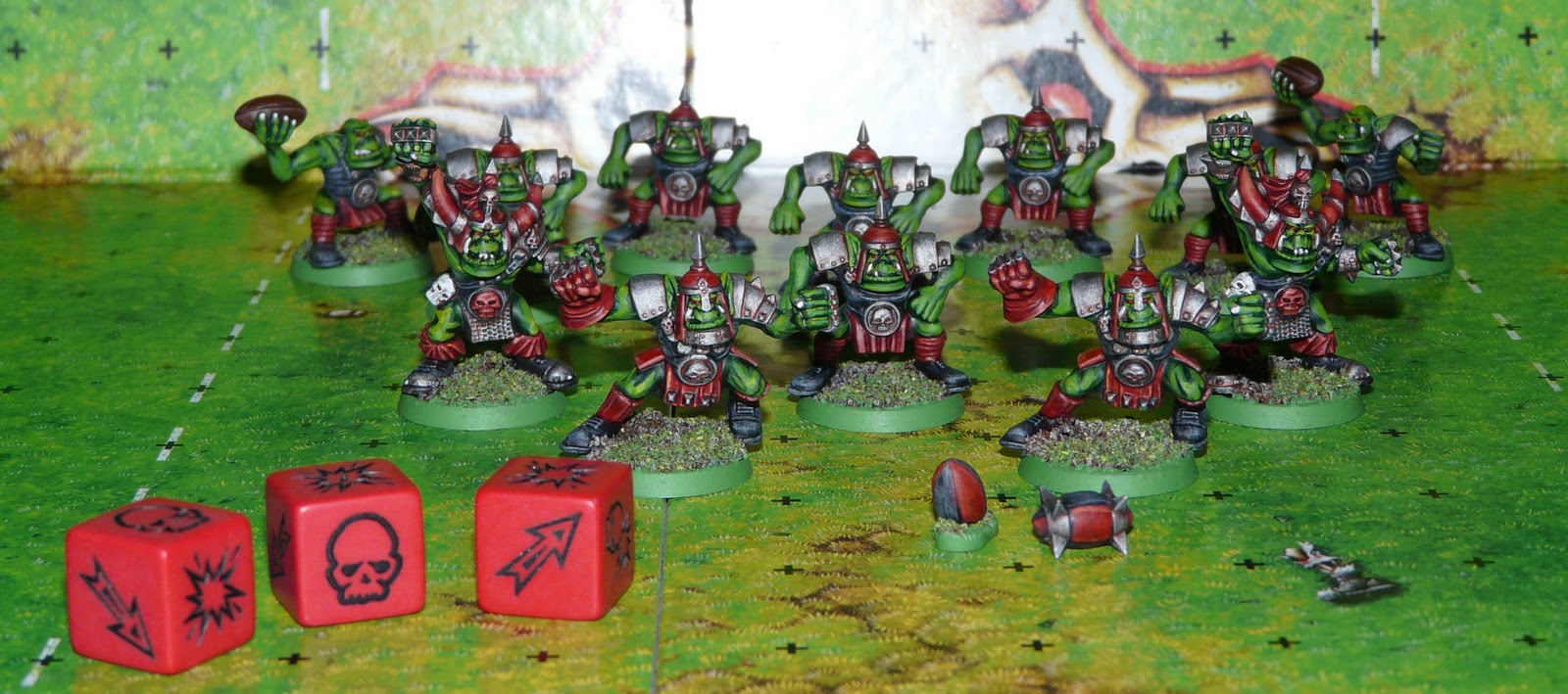 The Great Howling: Blood Bowl Orcs... The Great Howling: Blood Bowl Orcs...