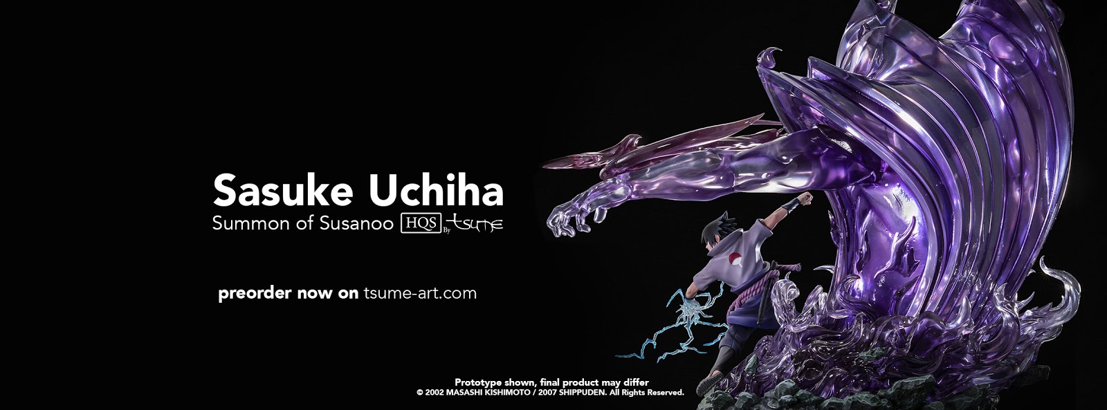 Naruto Shippuden - Sasuke Uchiha -Summon of Susanoo- 1/8 HQS (Tsume Art)
