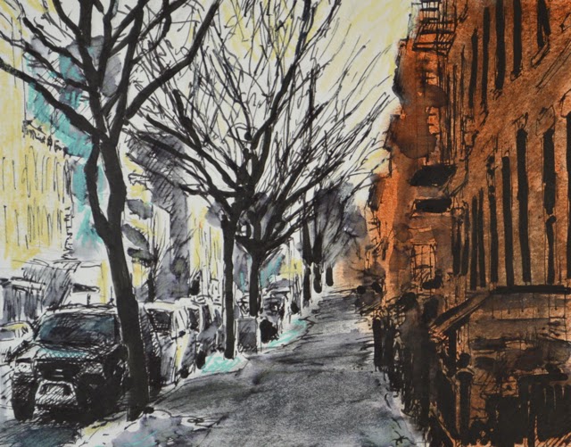 Mark and Remark: Winter City Drawing