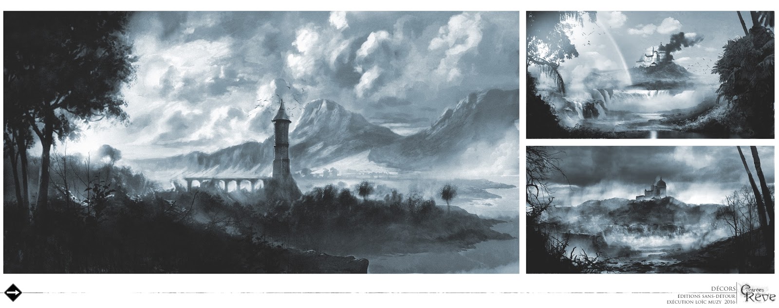 Loïc Muzy - artwork: couvertures et PNJ - L'Appel de Cthulhu 7éme ...