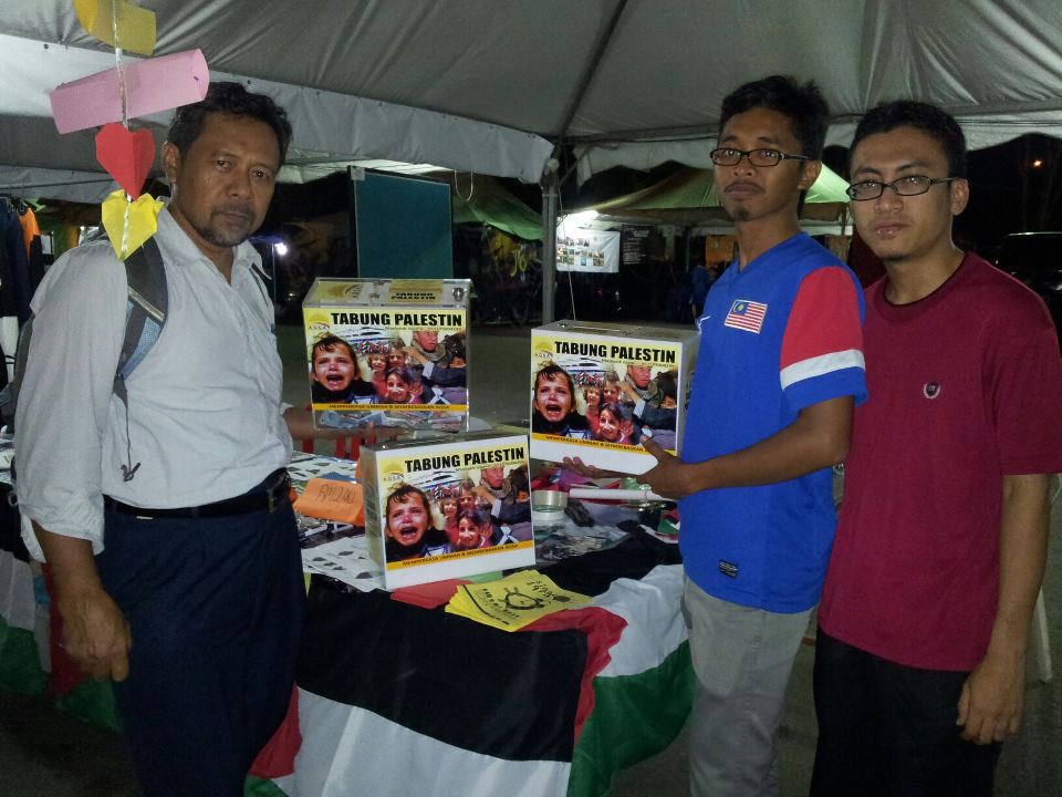 MISI-MISI AQSA2GAZA: Bendera Simbol Sokongan Warga UTM & Rakyat ...