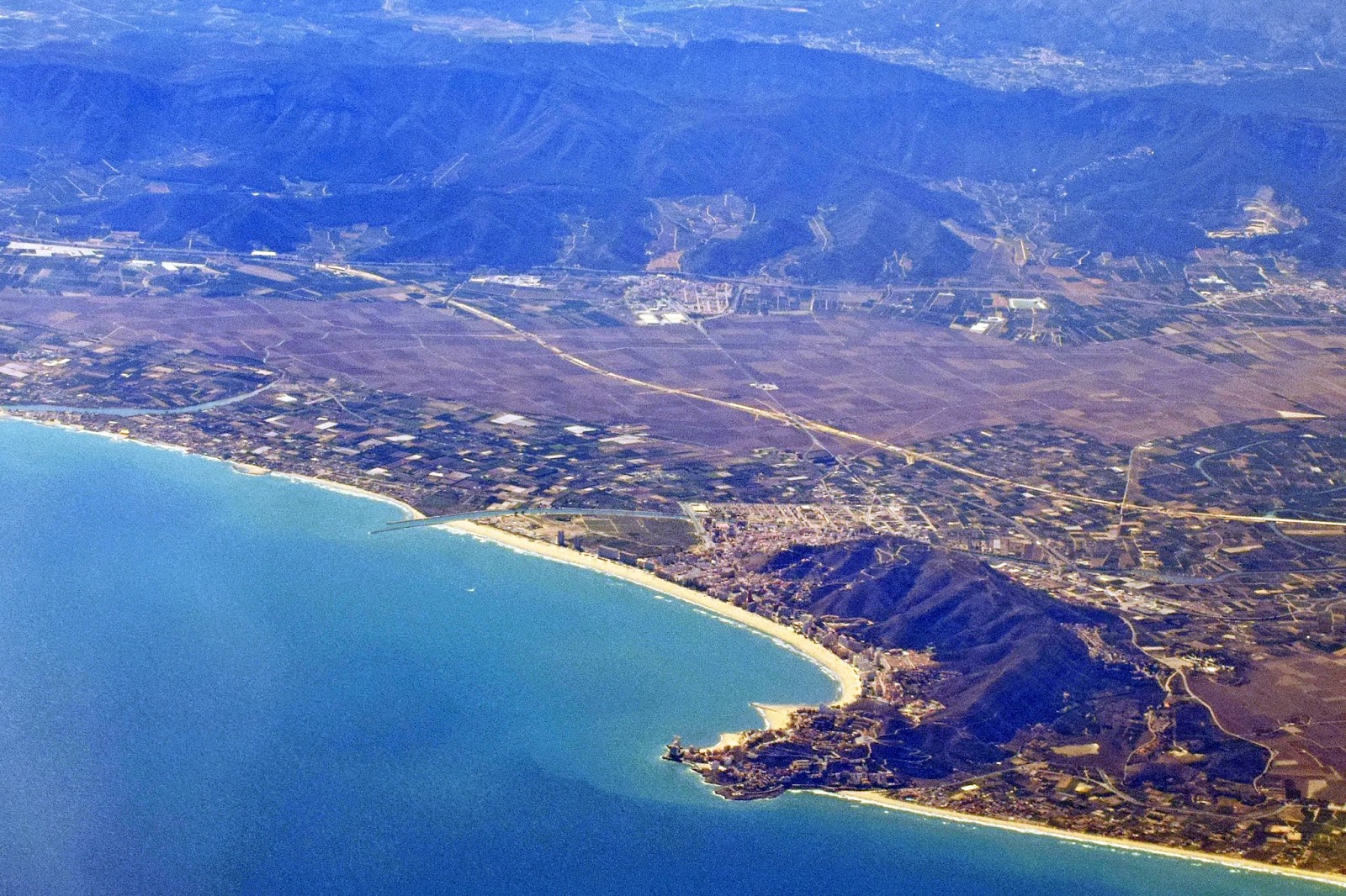 FOTOGRAFIAS DEL MUNDO: Volando sobre las playas de Cullera (Valencia). 2019