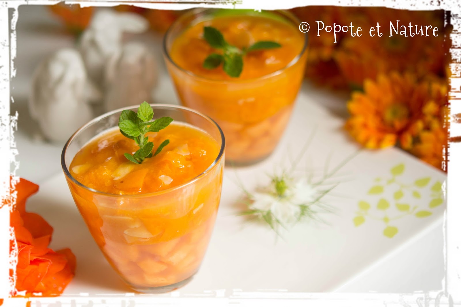 Popote et Nature: Des verrines gourmandes et rafraîchissantes au melon ...