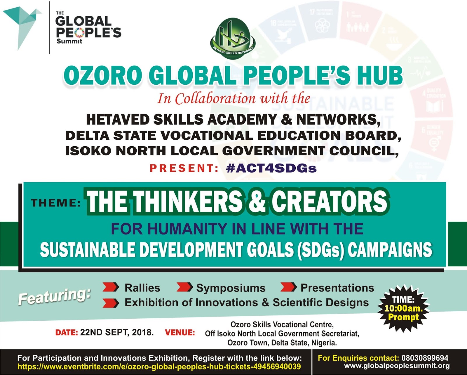 MINI GLOBAL HETAVAD SKILLS NETWORKS INTERNATIONAL: OZORO GLOBAL PEOPLE ...