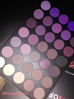 Makeup by Razieh: Morphe 35P Palette Review & Swatches