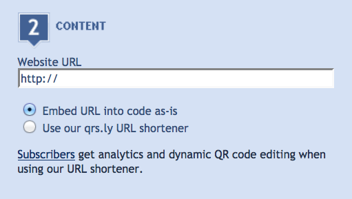 Attaching a Web Link to a QR Code - FlapJack