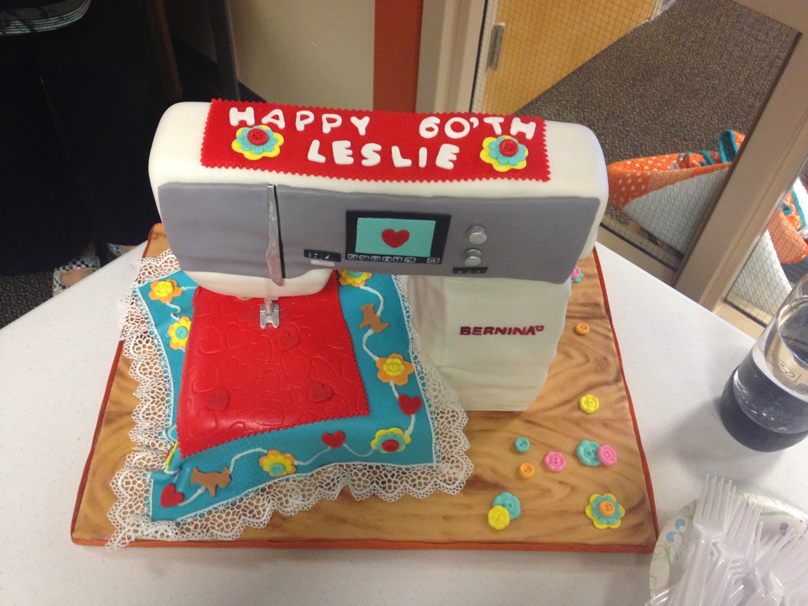 San Antonio Modern Quilt Guild: Epic Bernina Cake
