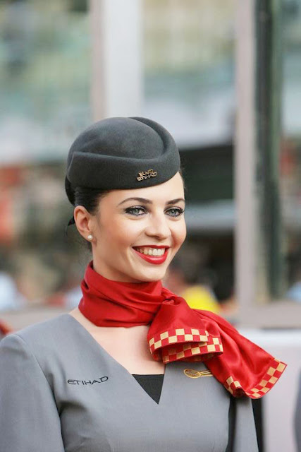 Cabin Crew Photos: High Fashion: Etihad Airways Flight Attendant Uniforms