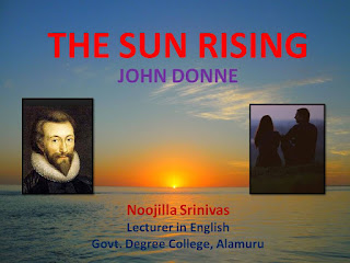 ENGLISH NOTES SUMMARY: The Sun Rising - John Donne