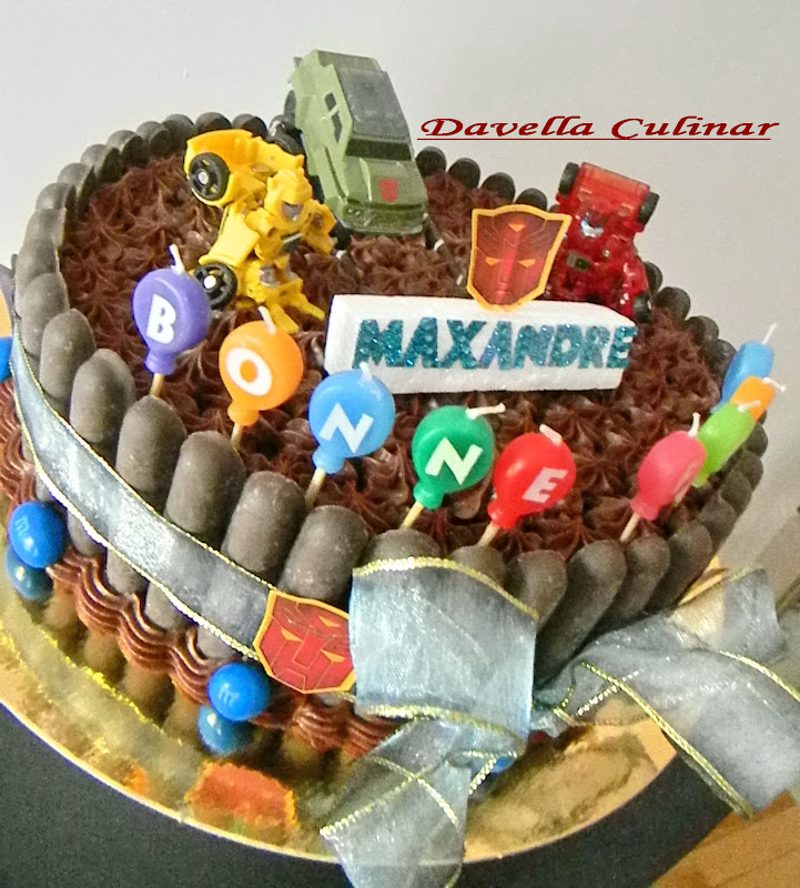 *DAVELLA CULINAR*: Gâteau d'anniversaire TRANSFORMERS / Tort ...