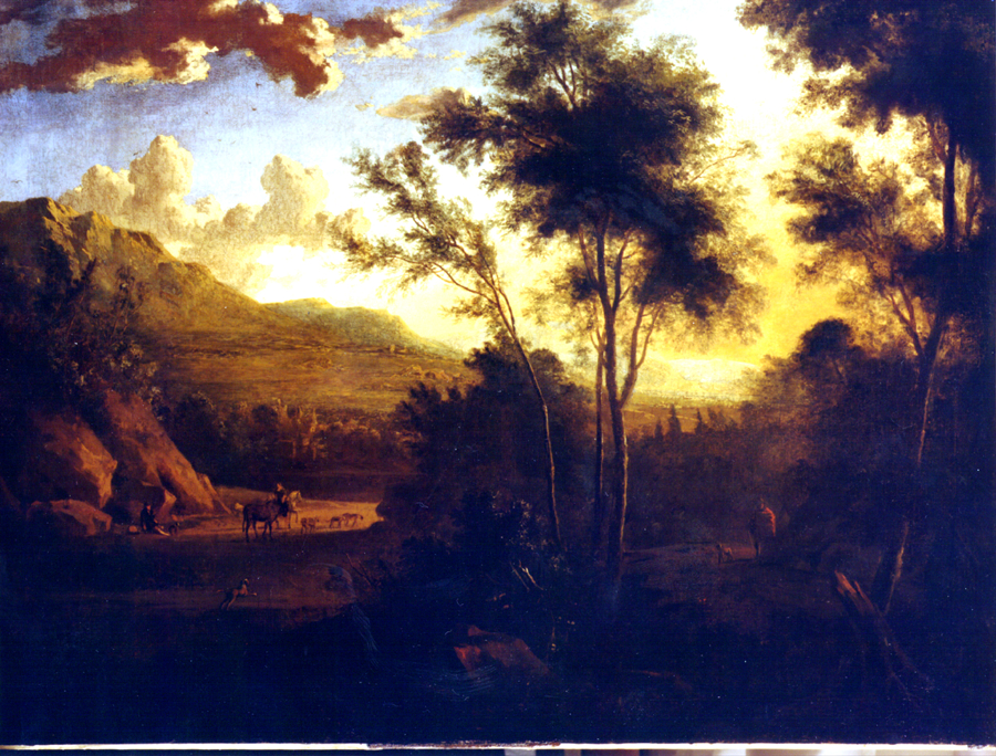 Flemish Landscape Painting of the XVII th century