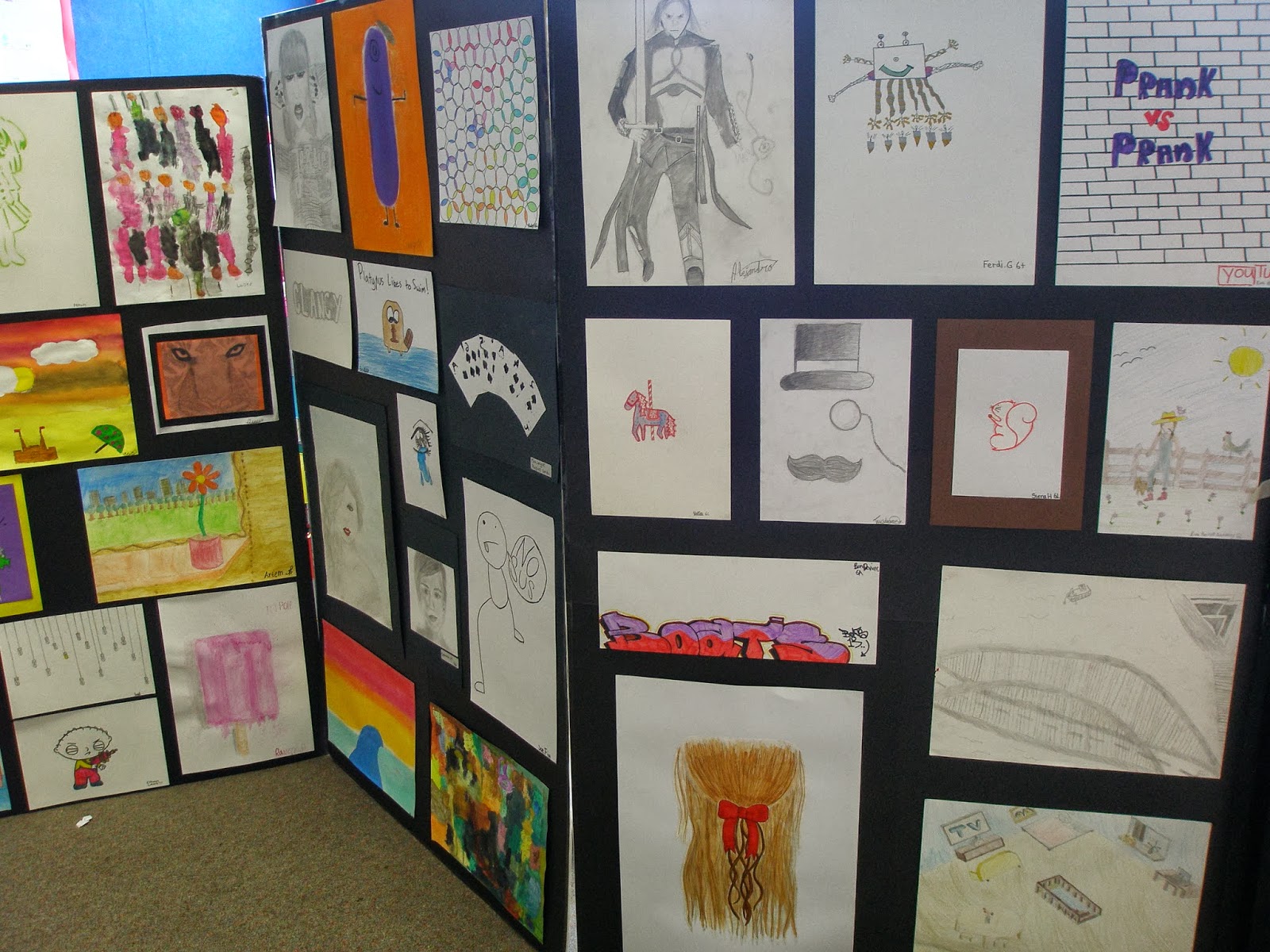 elwood-primary-art-year-6-art-show