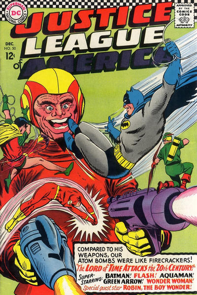 Rip Jagger's Dojo: Silver Age JLA - The Weapons Master!