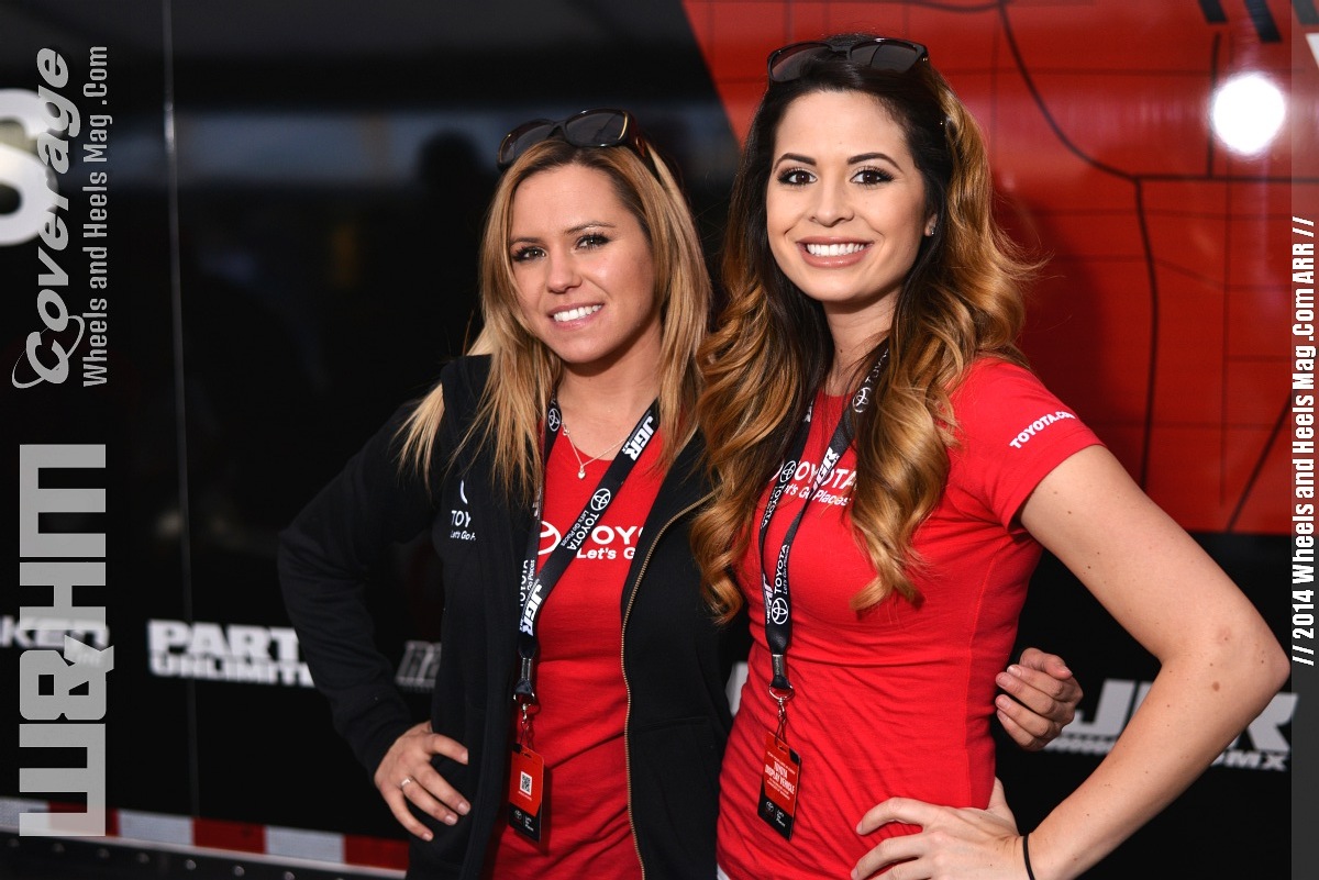 Helen Fancik at AMSOil, Falken Tire Girls and More at SX A1 @icapizza