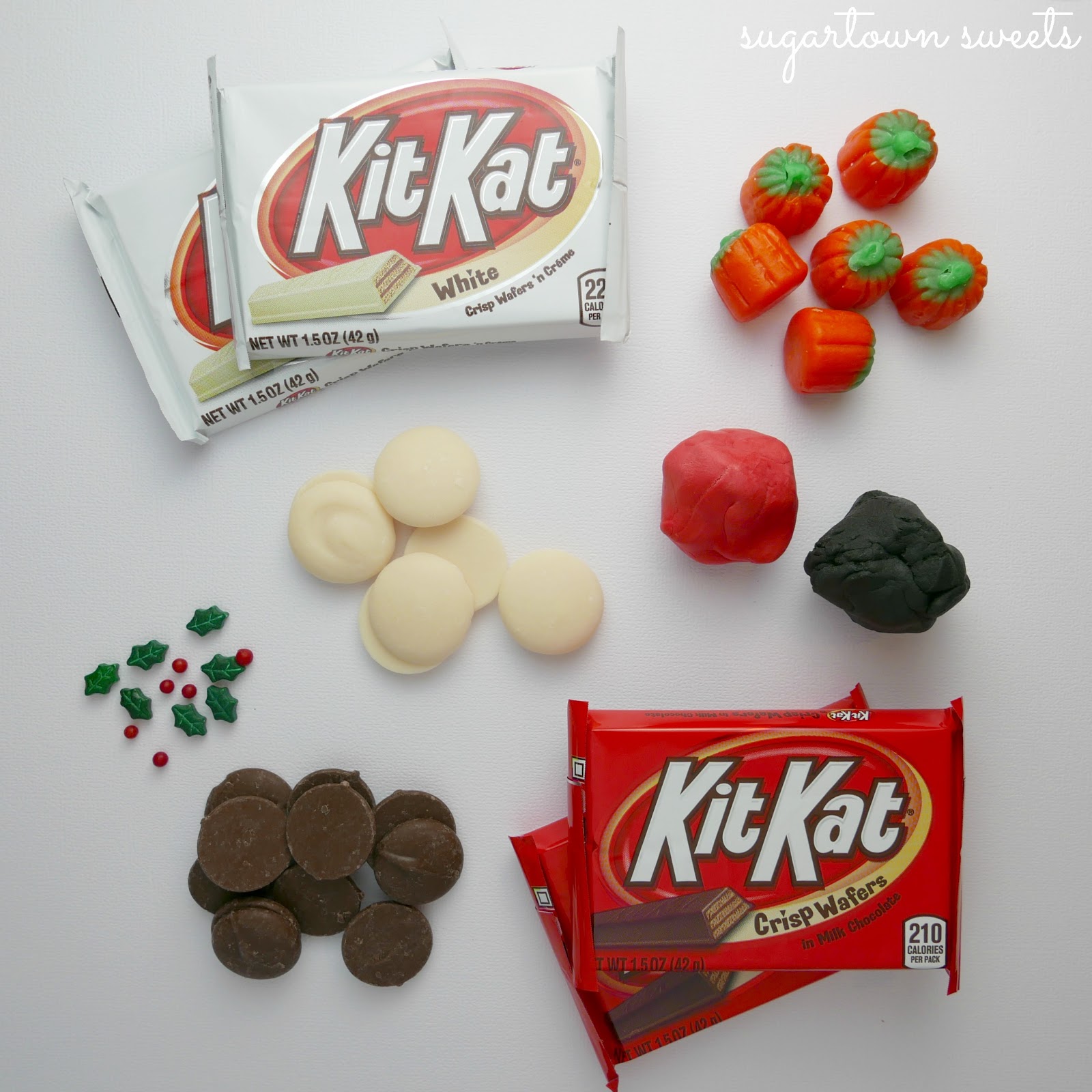 Sugartown Sweets: "Wood Pallet" Kit Kat Snowmen Craft