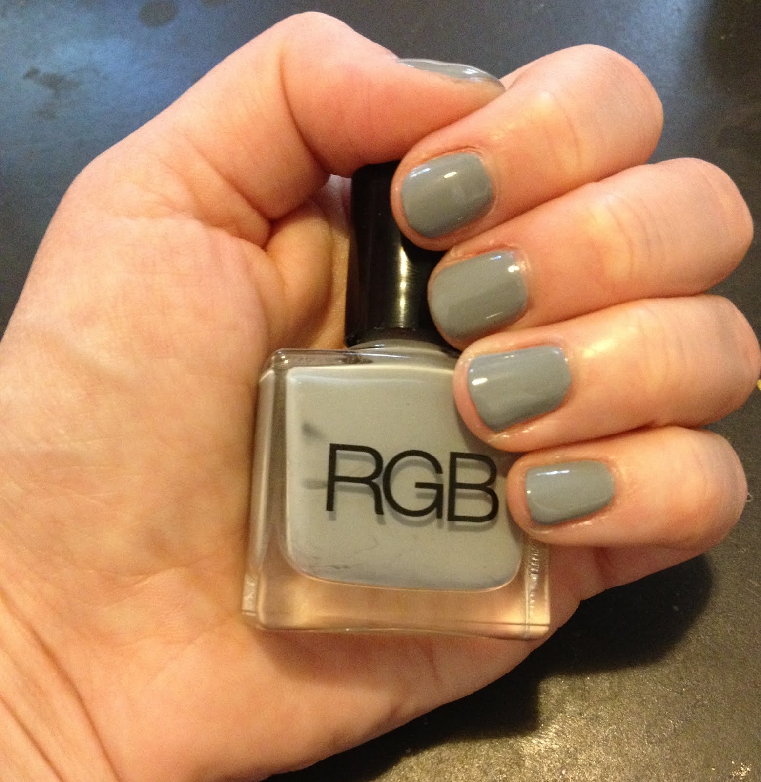 The Beauty of Life: My Latest Mani: RGB Steel
