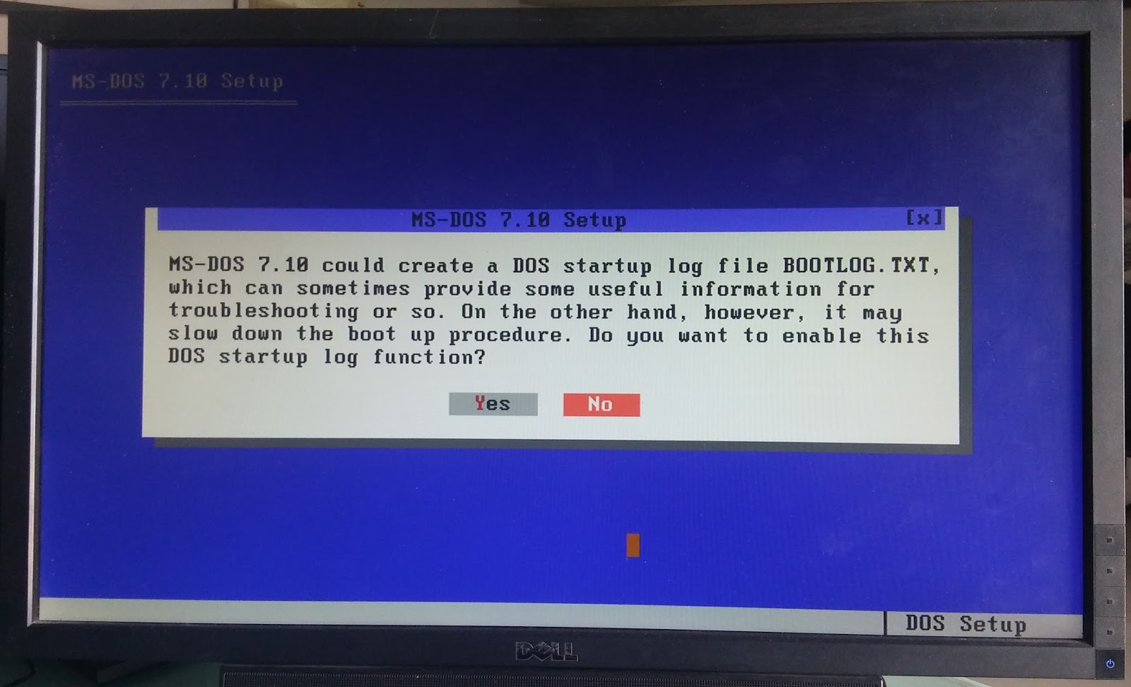 MS DOS Installation - Keshav's Blog