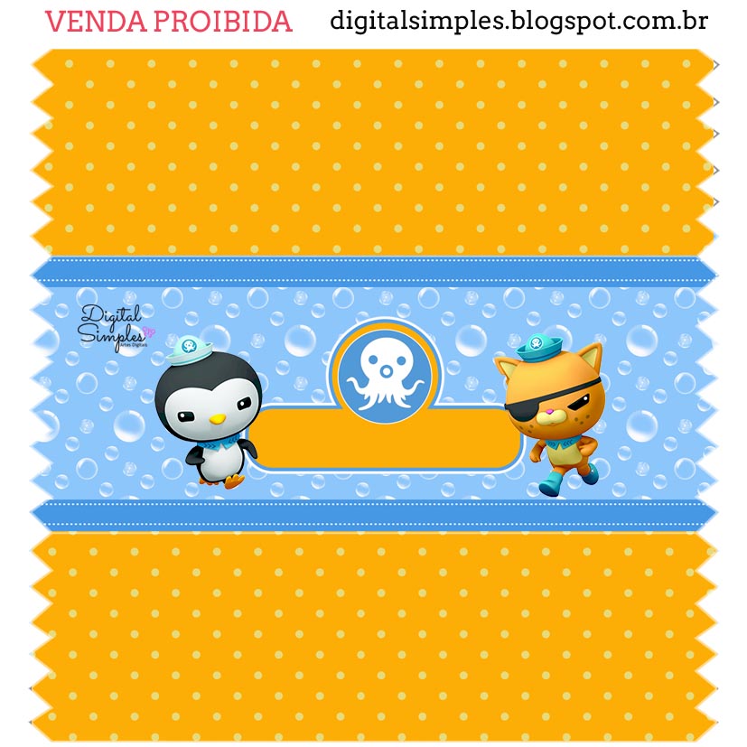 Octonauts: Free Printable Candy Bar Labels. - Oh My Fiesta! in english