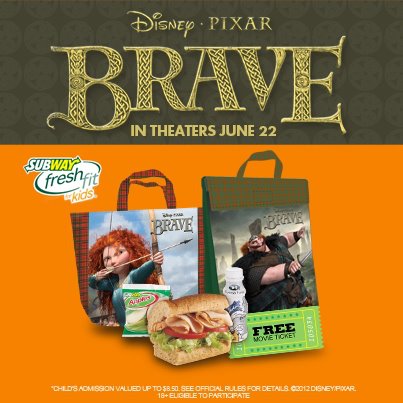 Easley Eats: Subway - Brave Promotion