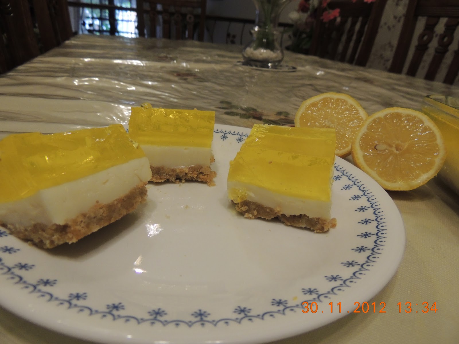 Accept the challenge?: Lemon Jelly slice!