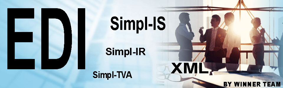 Simpl IS Simpl IR Simpl TVA XML EDI: EDI Simpl-IS Logiciel Maroc