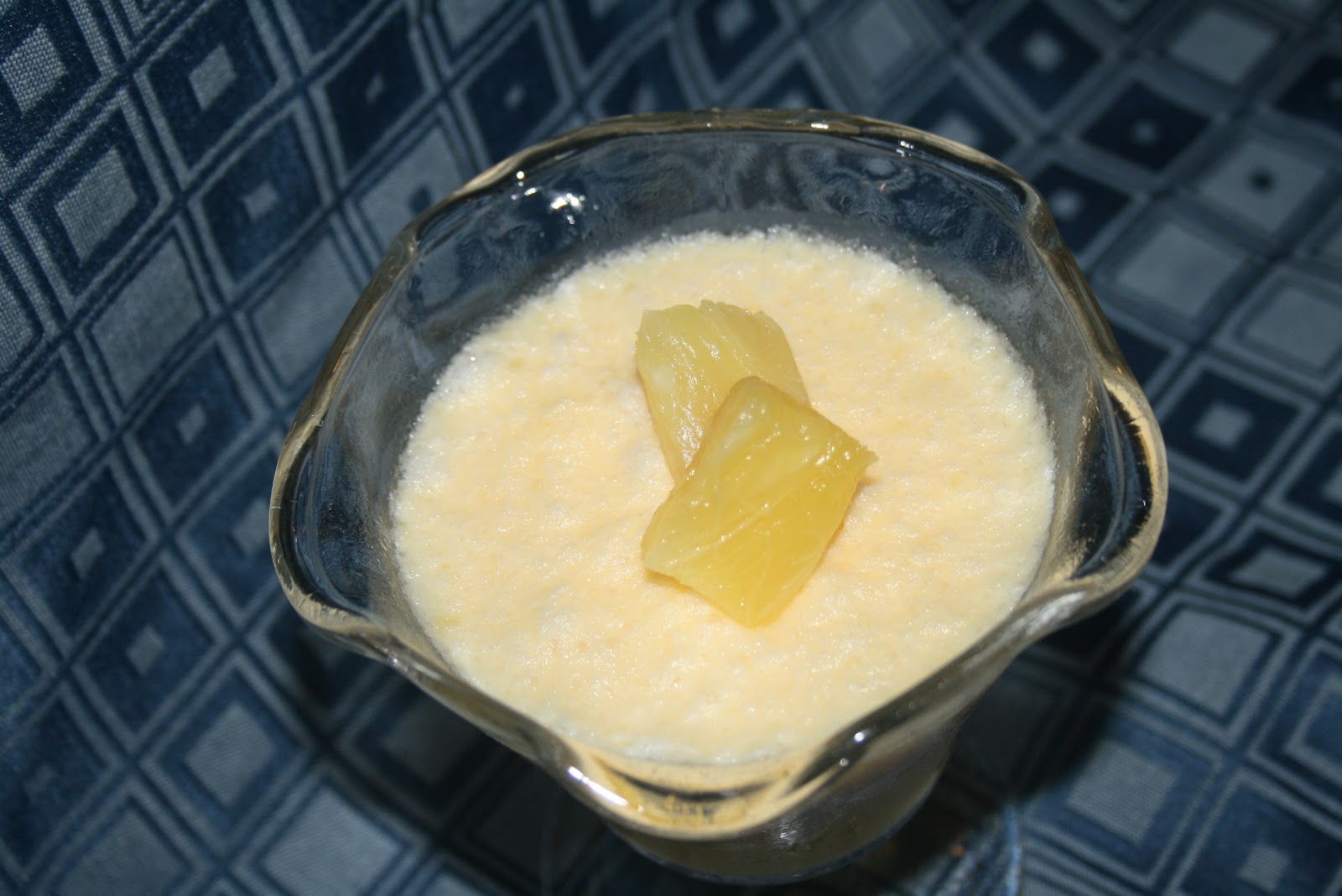 Cooking On A Shoestring: PINEAPPLE MOUSSE