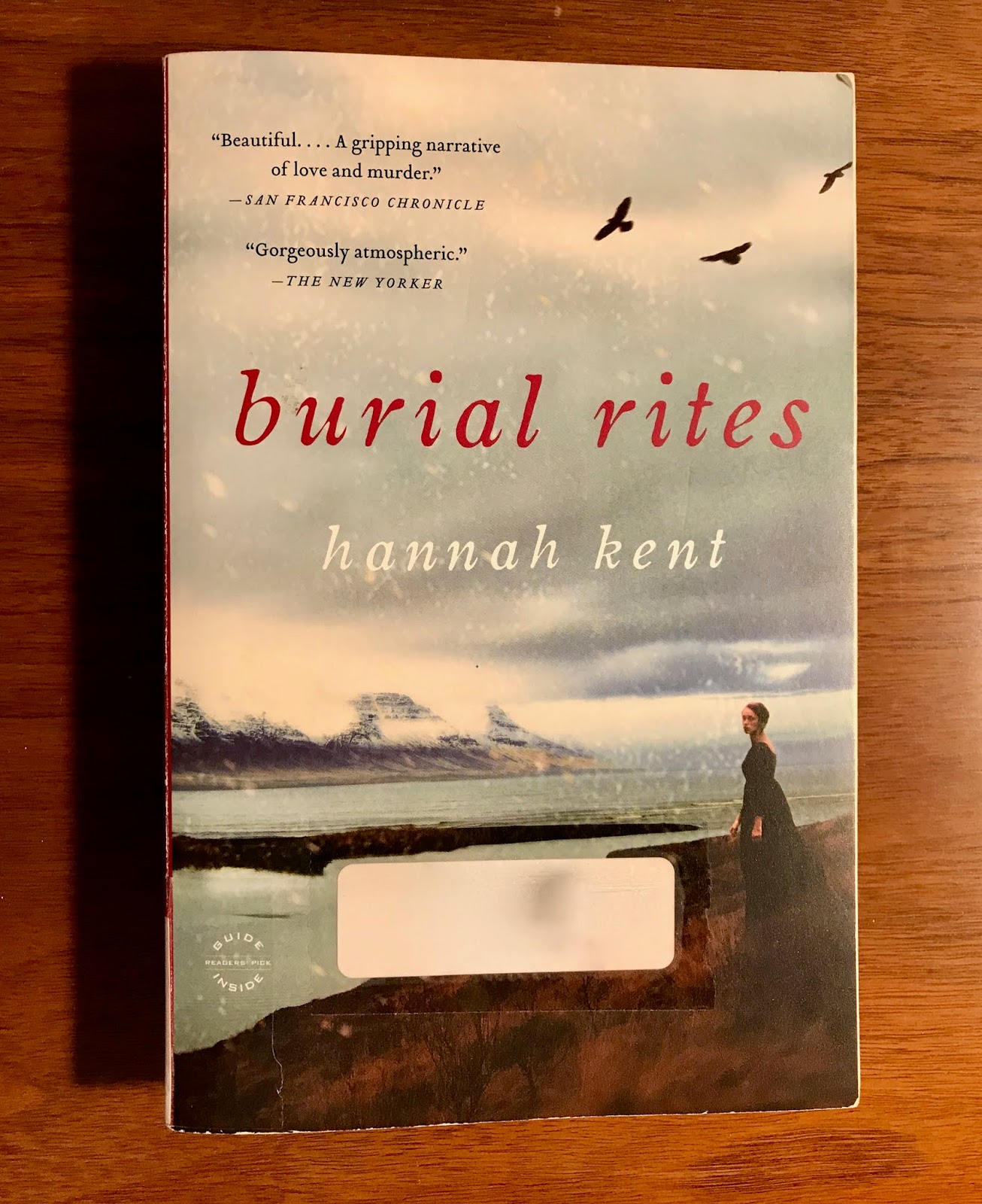 Two Hectobooks: R78. Burial Rites by Hannah Kent