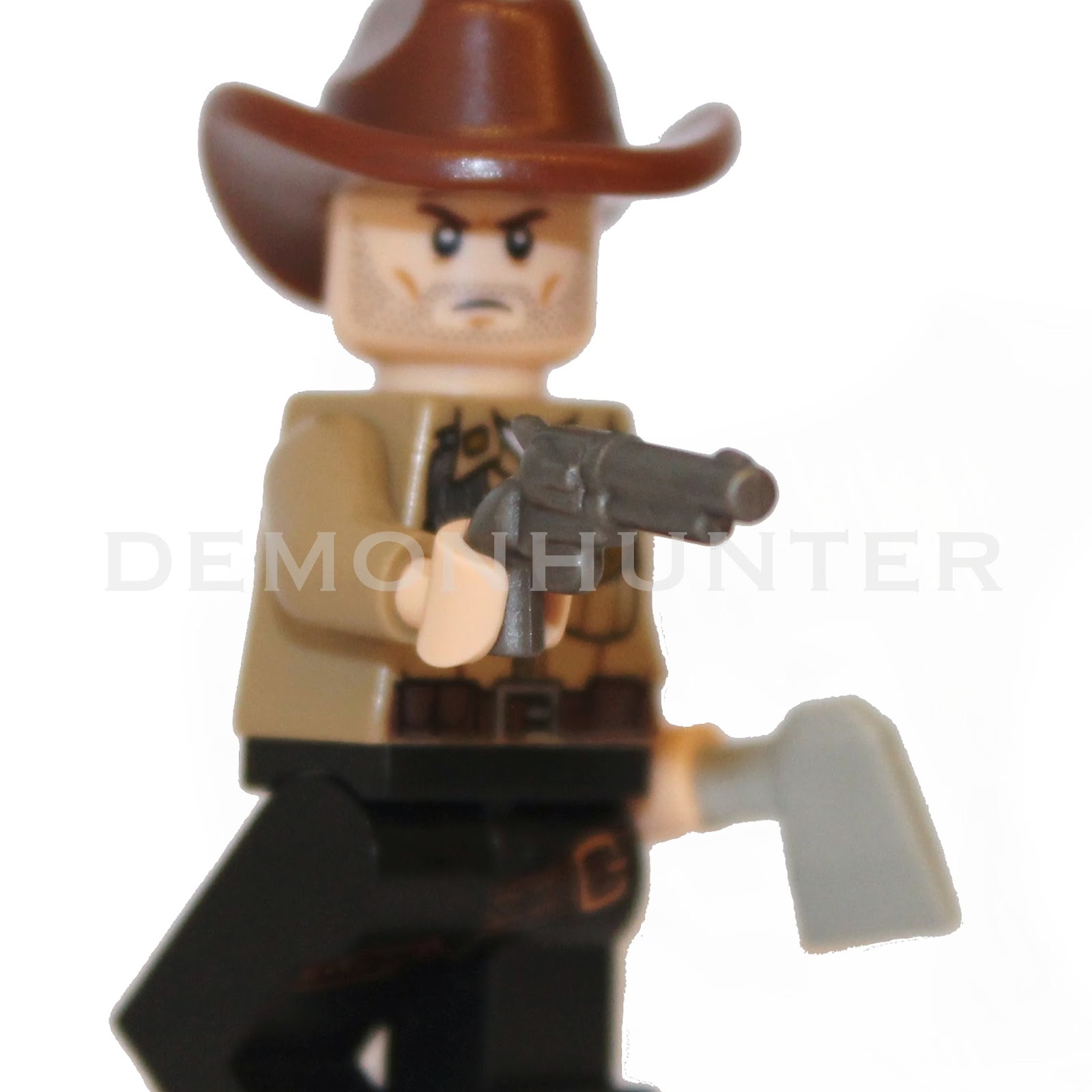 Rick Grimes from The Walking Dead Custom Lego Minifigure - Demonhunter ...